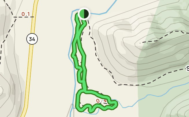 Map Of Alsea River Oregon