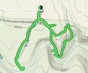 Blue Hole and Greeter Falls Loop | Map, Guide - Tennessee | AllTrails