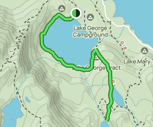Lake Barrett and TJ Lake via George Lake: 67 Reviews, Map - California ...