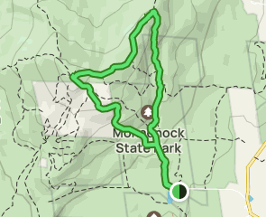Mount Monadnock via White Dot Trail to Pumpelly Trail to Cascade Link ...