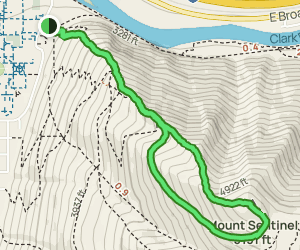 Mount Sentinel via Hellgate Ridgeline Loop : 152 Reviews, Map - Montana ...