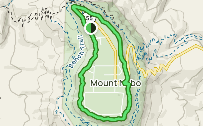 Mount Nebo Map