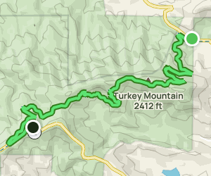Pinhoti Trail: Mulberry Gap Road to Cohutta Overlook : 126 Reviews, Map ...