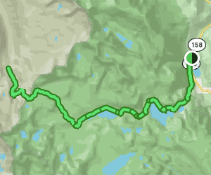 Mt. Lyell Base via John Muir and Rush Creek Trail | Map, Guide ...