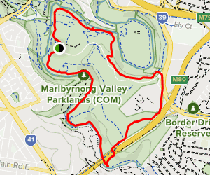 Maribyrnong River and Western Ring Road Trail - Victoria, Australia ...