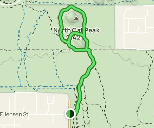 South and North Cat Peaks Loop via Spillway Trail: 1.591 fotos ...