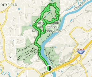Cochran Shoals Trail from Interstate North Trailhead: 1300 Reviews, Map ...