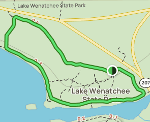 Lake Wenatchee North: Summer Route, Washington - 763 Reviews, Map ...