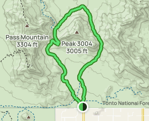 Bulldog Saddle and Pass Mountain Loop, Arizona - 2,422 Reviews, Map ...