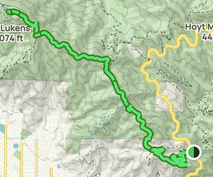 Mount Lukens from Angeles Crest Highway | Map, Guide - California ...