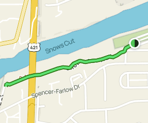 Snows Cut Bike and Hiking Path: 56 Reviews, Map - North Carolina ...