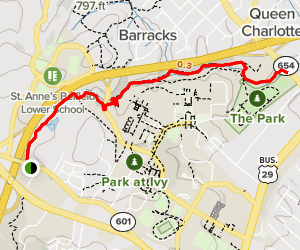 Old Ivy Rd to Barracks Rd via Rivanna Trail - Virginia | AllTrails