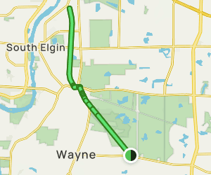 Illinois Prairie Path: North from Army Trail Road: 115 Reviews, Map ...