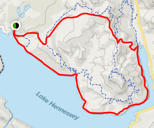 Lake Hennessey Shoreline Trail / Alta Hennessey Loop - California ...