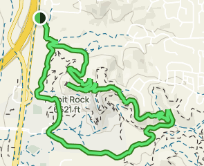 Pulpit Rock via Pulpit Valley, North Meadow, Rim, and University Loop ...