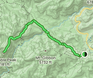 Thimble Peak via Sycamore Reservoir Trail: 137 Reviews, Map - Arizona ...
