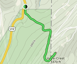 Hoye Crest (Backbone Mountain) | Map, Guide - West Virginia | AllTrails
