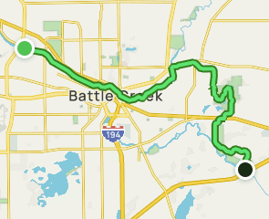 North Country Trail: Jackson Street Trailhead to Historic Bridge Park ...