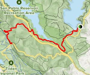 Oursan Trail, Old San Pablo Trail, Inspiration Point | Map, Guide ...