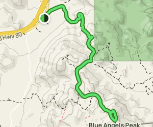 Blue Angels Peak Trail | Map, Guide - California | AllTrails