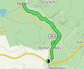 Bolton Abbey and the River Wharfe Circular, West Yorkshire, England ...
