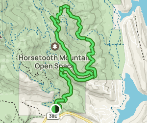 Stout Loop via Horsetooth Falls Trail | Map, Guide - Colorado | AllTrails