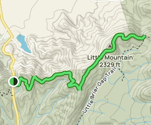 Little Mountain via Little Greenbrier Trail: 238 Reviews, Map ...