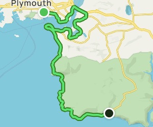 South West Coast Path: Plymouth to Wembury: 33 Reviews, Map - Devon ...