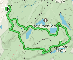 Split Rock, Chattfield, Spy Rock, and Eagle Cliff Loop, New York - 48 ...