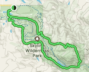 Skyline Trail, Thatcher's Rim Rock Trail, and Lake Marie Road Loop: 486 ...
