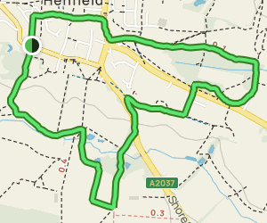 Southern Henfield Circular Walk, 65 Fotos - West Sussex, England ...