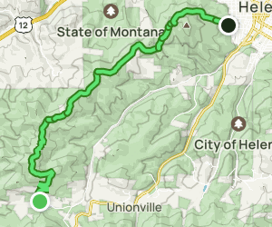Mount Helena Ridge Trail from Prospector Road Trailhead | Map, Guide ...