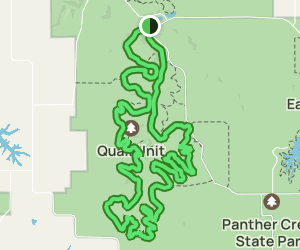 Jim Edgar Panther Creek Orange and Yellow Trail Loop: 25 Reviews, Map ...