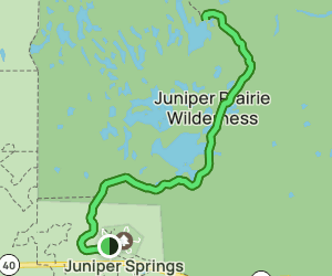 Juniper Springs to Hidden Pond via Florida Trail: 318 Reviews, Map ...