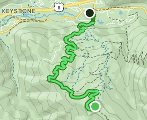 Keystone's Easy Mountain Biking Trail, Colorado - 101 Reviews, Map ...