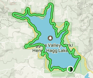 Henry Hagg Lake Trail via SW West Shore Drive | Map, Guide - Oregon ...