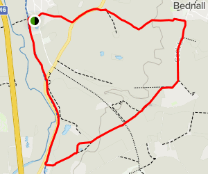 The Moat House, Teddesley Park and Canal Walk - Staffordshire, England ...