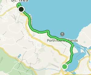 South West Coast Trail: Lelant Saltings to St Ives: 138 Reviews, Map ...