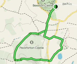Beeston and Peckforton Castles Circular: 413 Reviews, Map - Cheshire ...