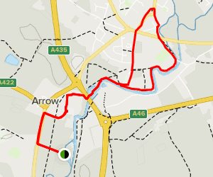 Arrow Mill, Alcester and the River Arrow Walk | Mappa, Guida ...