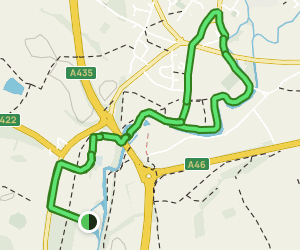 Arrow Mill, Alcester and the River Arrow Walk | Map, Guide ...