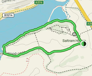 Saltram House Woodland and Riverside Circular: 60 Reviews, Map - Devon ...