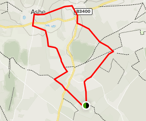 The Three Churches of Steventon, Ashe and Deane Circular | Mappa, Guida ...