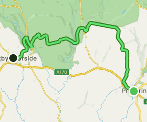 Pickering to Kirkbymoorside: 2 Reviews, Map - North Yorkshire, England ...