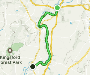 Staff and Worcs Canal: Stourton to Cookley | Map, Guide - Staffordshire ...