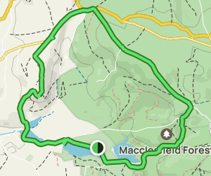 Ridgegate Reservoir Circular via Teggs Nose and Macclesfield Forest: 50 ...