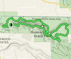 Russian Gulch Fern Canyon and North Trail | Map, Guide - California ...