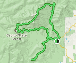 Capital Forest and Waddell OHV Loop: 7 Reviews, Map - Washington ...