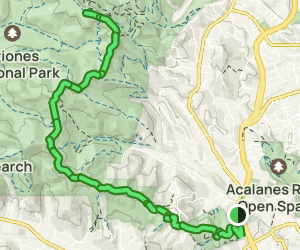 Briones Peak via Lafayette Ridge Trail [CLOSED] | Map, Guide ...
