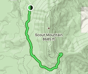 Scout Mountain and East Fork of Mink Creek: 148 Reviews, Map - Idaho ...